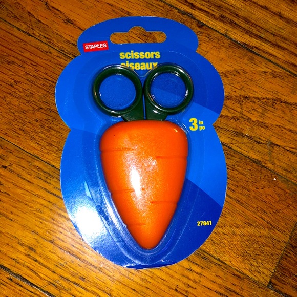 Staples | Office | Staples Carrot Scissors | Poshmark